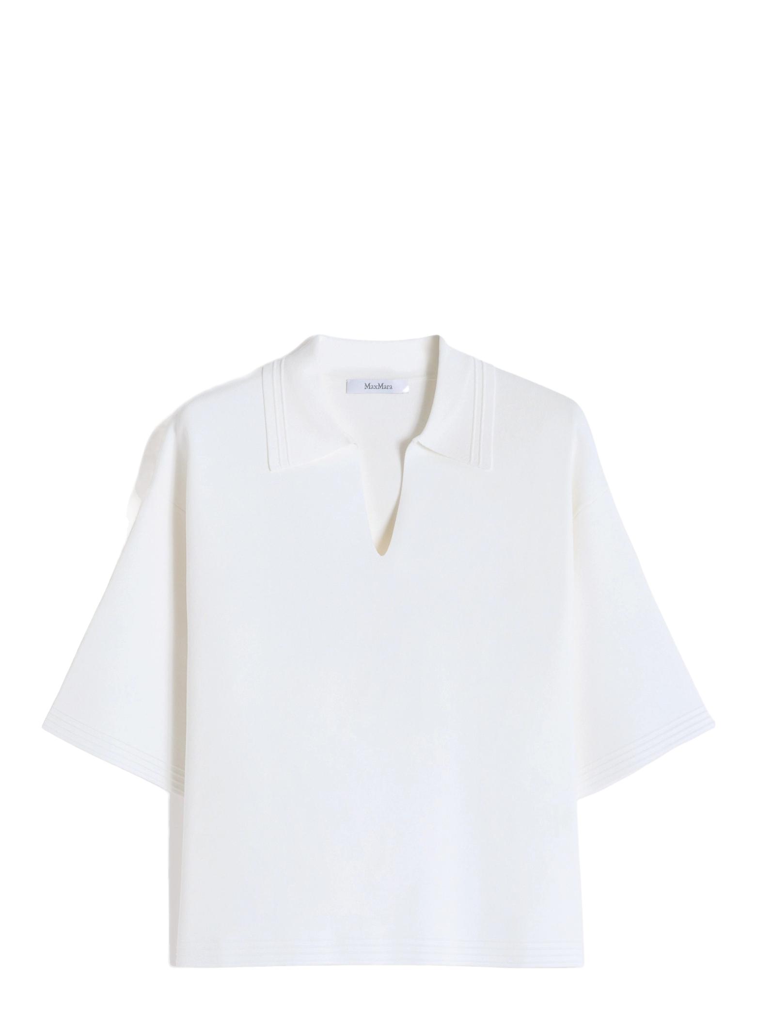 MAX MARA Max Mara Dolce V-Neck Polo Top